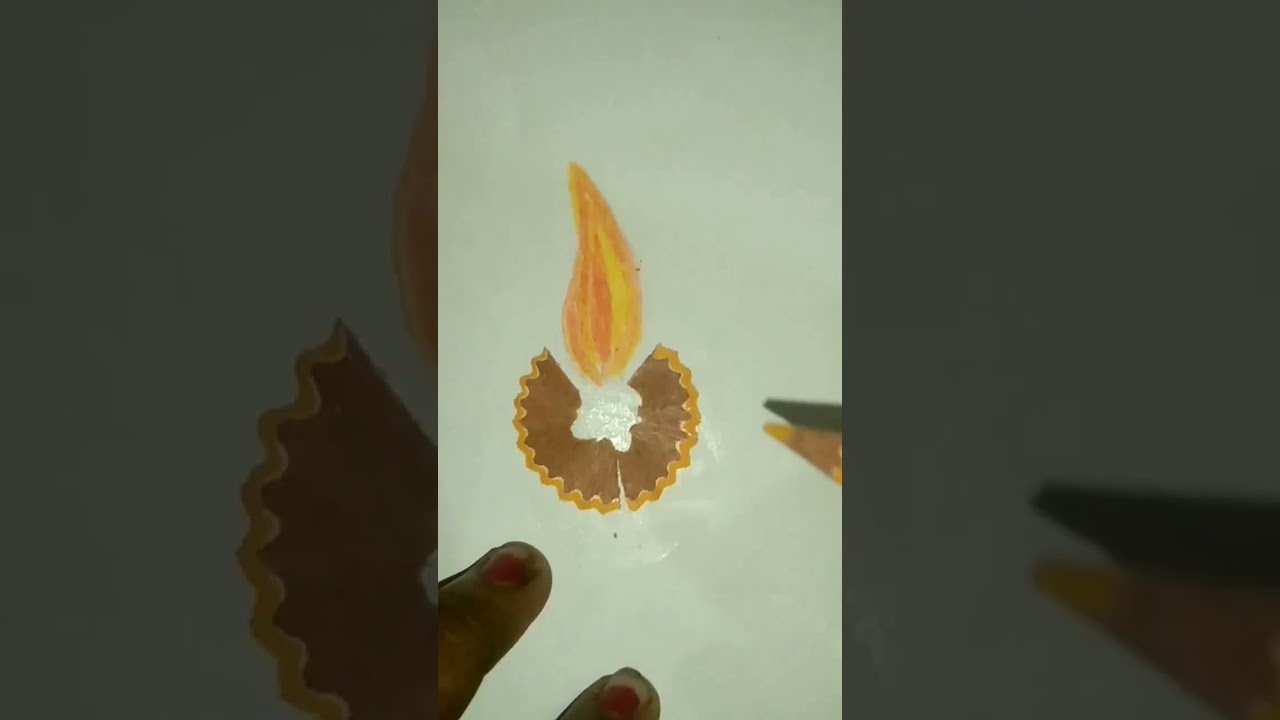 pencil cutter re diya drawing #shorts - YouTube