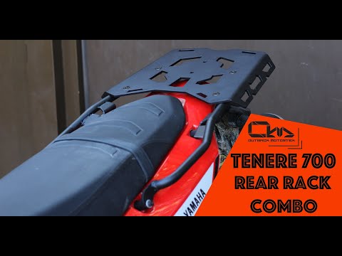 Yamaha Tenere 700 - Tail Rack Combo Installation #tenere700 # ...