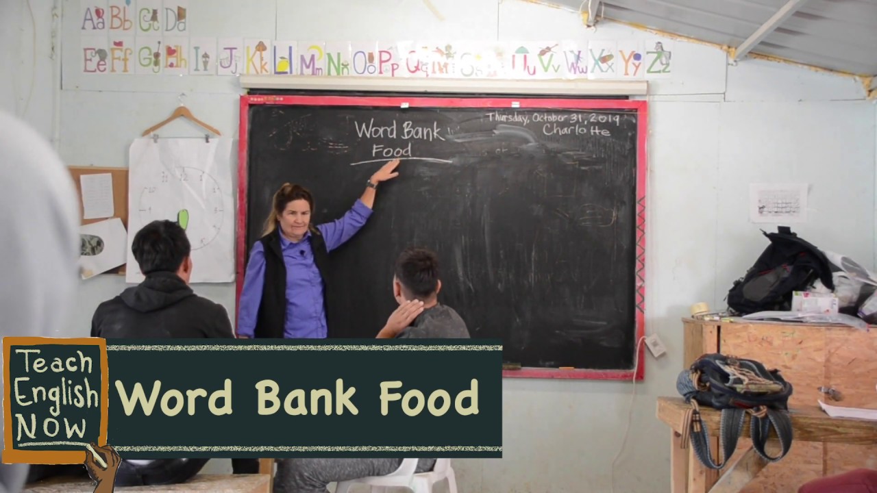 Word Bank Food - YouTube
