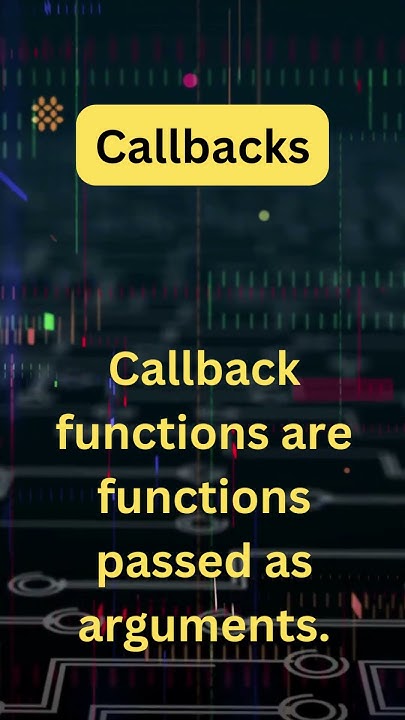 Javascript Callbacks Javascript Coding Nodejs Programming Reactjs Webdevelopment Youtube