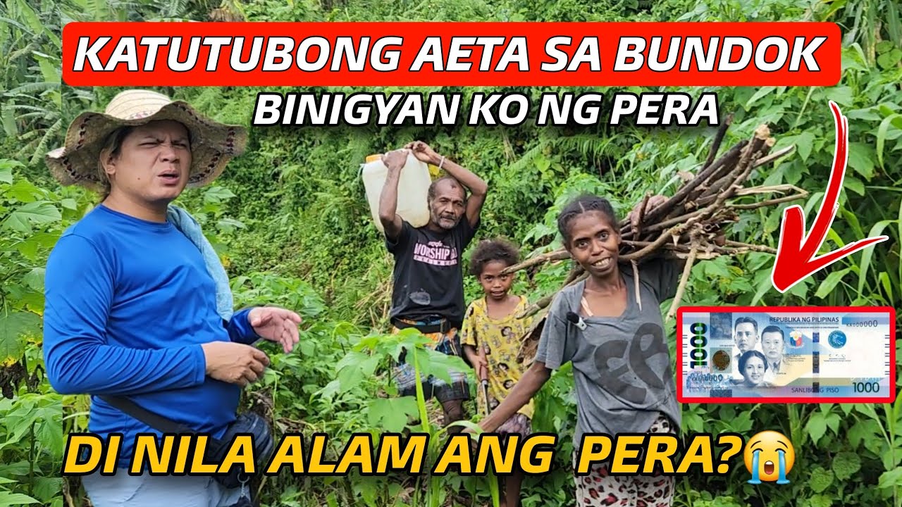 ISANG PAMILYA SA BUNDOK DI NILA ALAM ANG EDAD AT PERA?! - YouTube