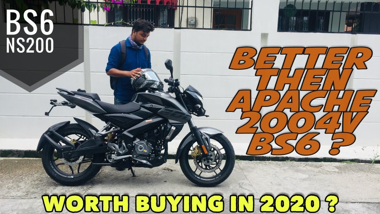 Bajaj Pulsar NS 200 BS6 Review | Better Than Apache 200 4v ? - YouTube