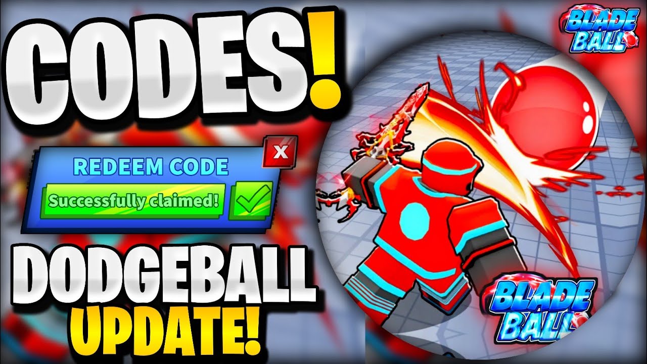 🤯*NEW* ALL WORKING DODGEBALL UPDATE CODES FOR BLADE BALL! ROBLOX BLADE ...