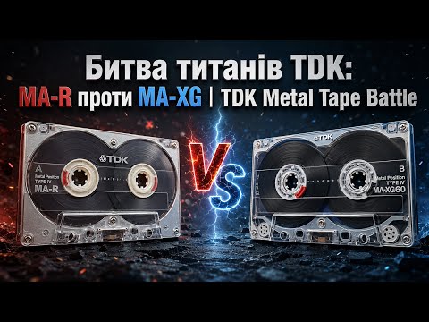 ​Битва титанів TDK: MA-R 1980 проти MA-XG 1985 | TDK Metal Tape Battle