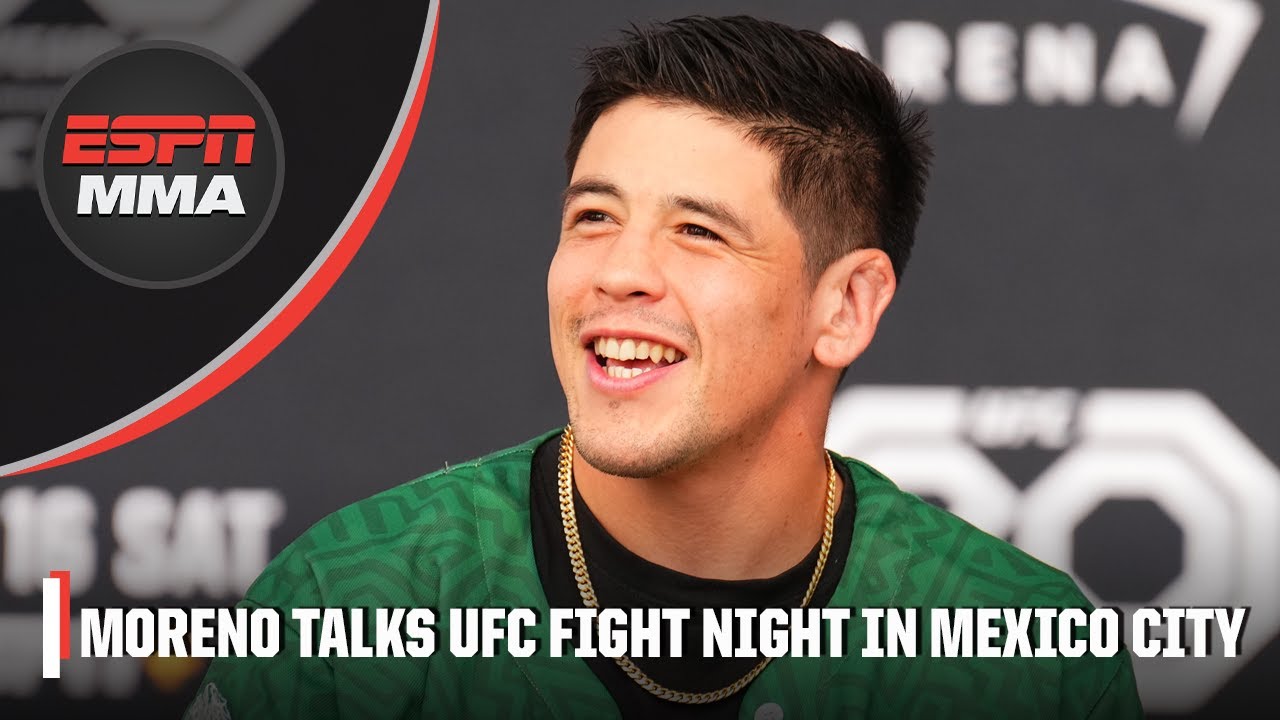 Brandon Moreno previews return to Mexico City vs. Amir Albazi | ESPN ...