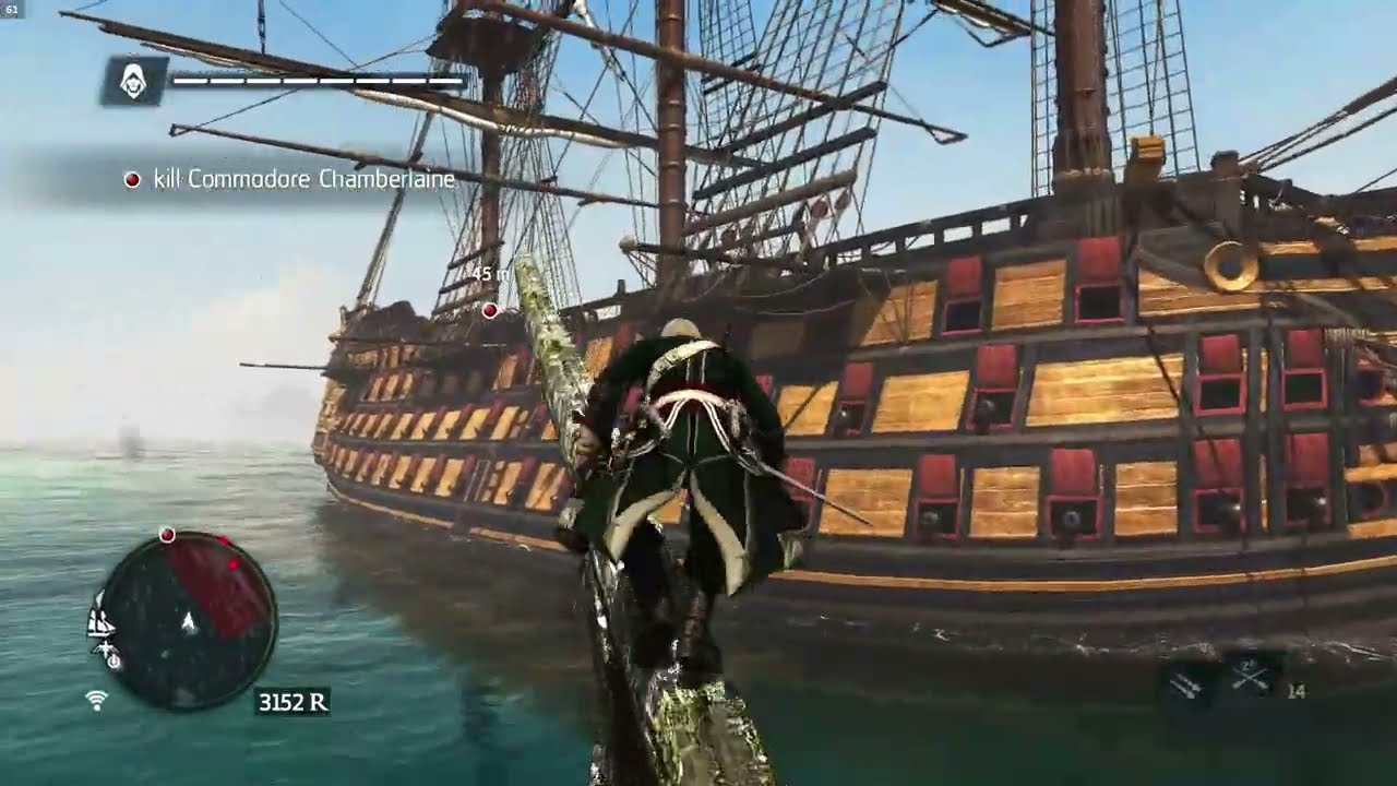 Commodore Chamberlain - Air Assassination | Assassin's Creed IV Black ...