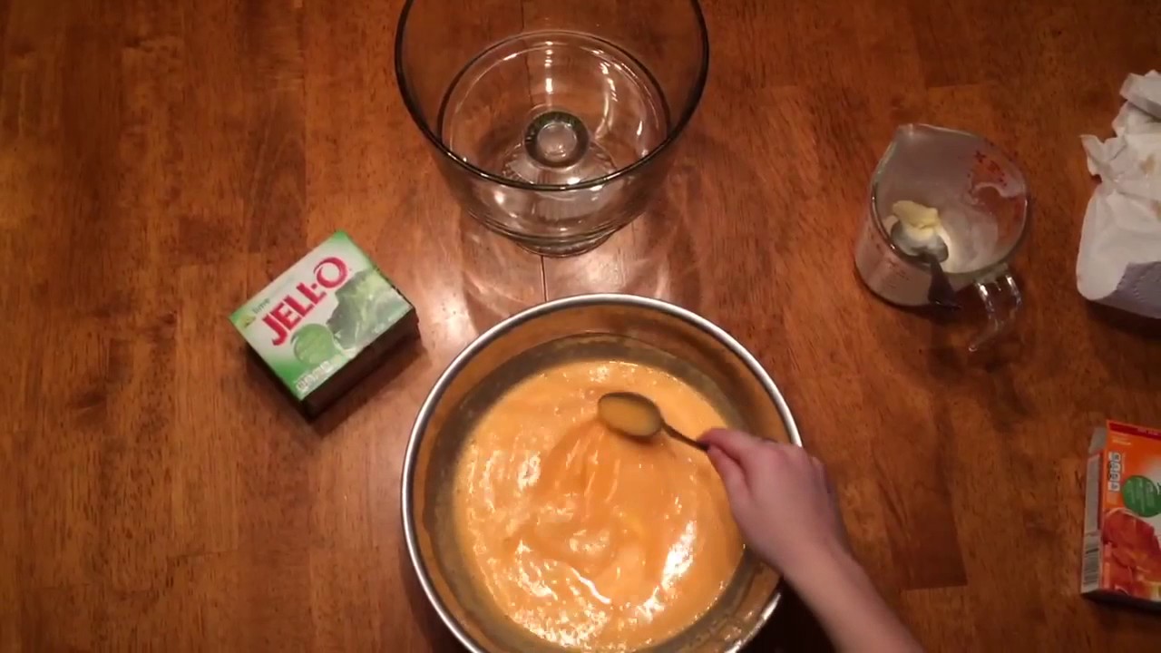 Ice-Cream Jello Tutorial (3 layers) - YouTube