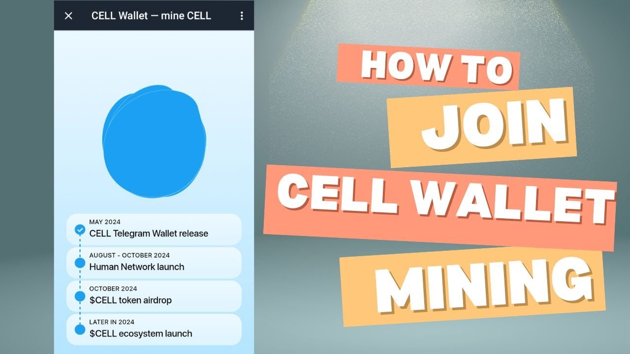 How To Join CELL Wallet Mining Telegram Bot Mining in Bangla - YouTube