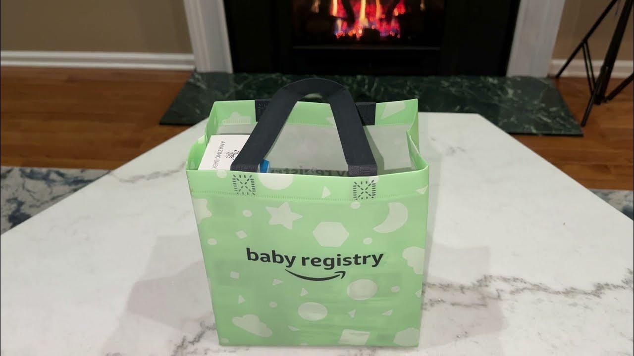 What's in the Amazon Baby Registry Welcome Kit? - YouTube