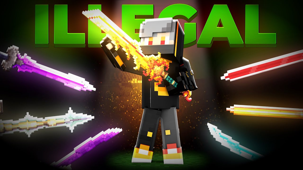 How I Destroyed ILLEGAL SWORDS In Minecraft SMP... - YouTube