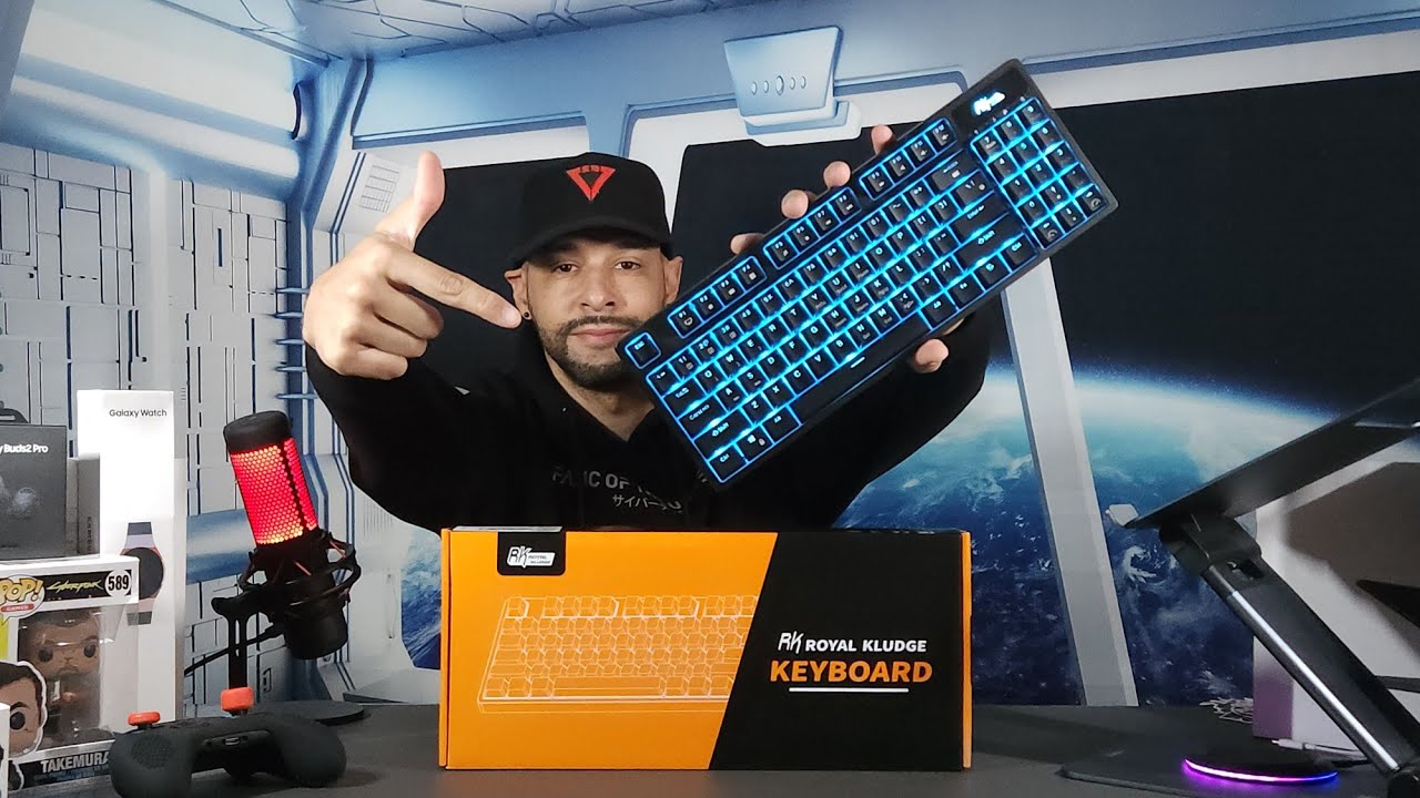 Royal Kludge RK89 Wireless Mechanical Keyboard | Unbox, Demo, Review ...