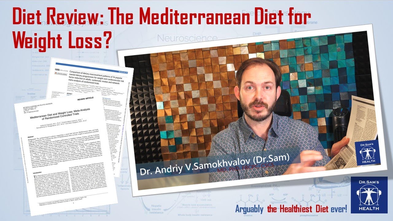 Diet Review: The Mediterranean Diet for Weight Loss? - YouTube