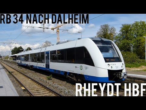 Zugverkehr In Rheydt Hbf | RB 34 Nach Dalheim & RB 27 Nach Koblenz & RE ...