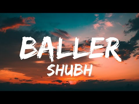 Baller (Lyrics w/ english translation) - Shubh | Ikky | New Punjabi ...
