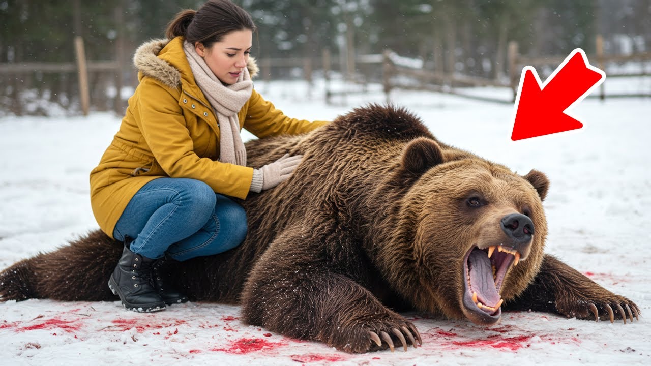 Woman Saves a Dying Bear - Two Years Later, It Left Her in Shock! - YouTube