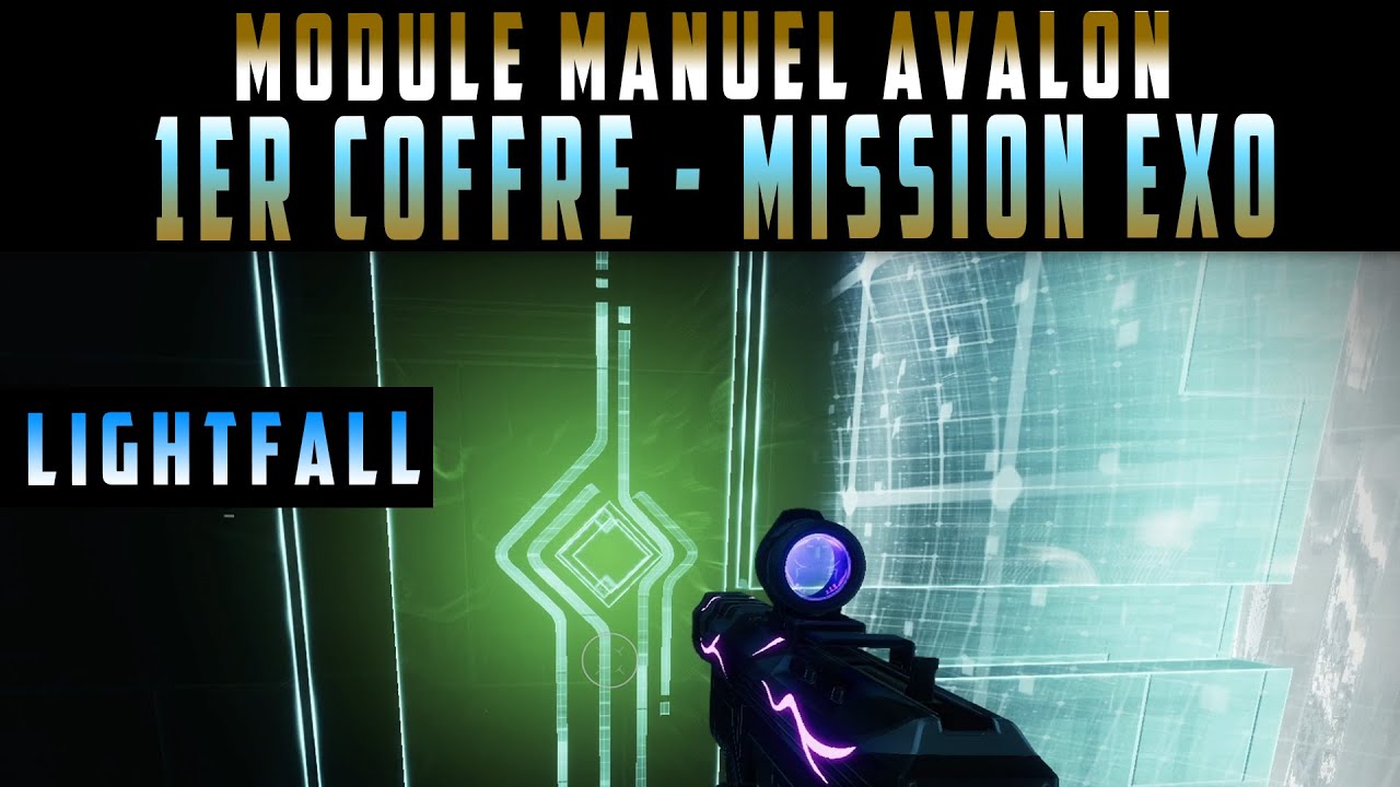 [DESTINY 2] 1ER COFFRE - VEXCALIBUR - MISSION EXO MODULE MANUEL AVALON ...
