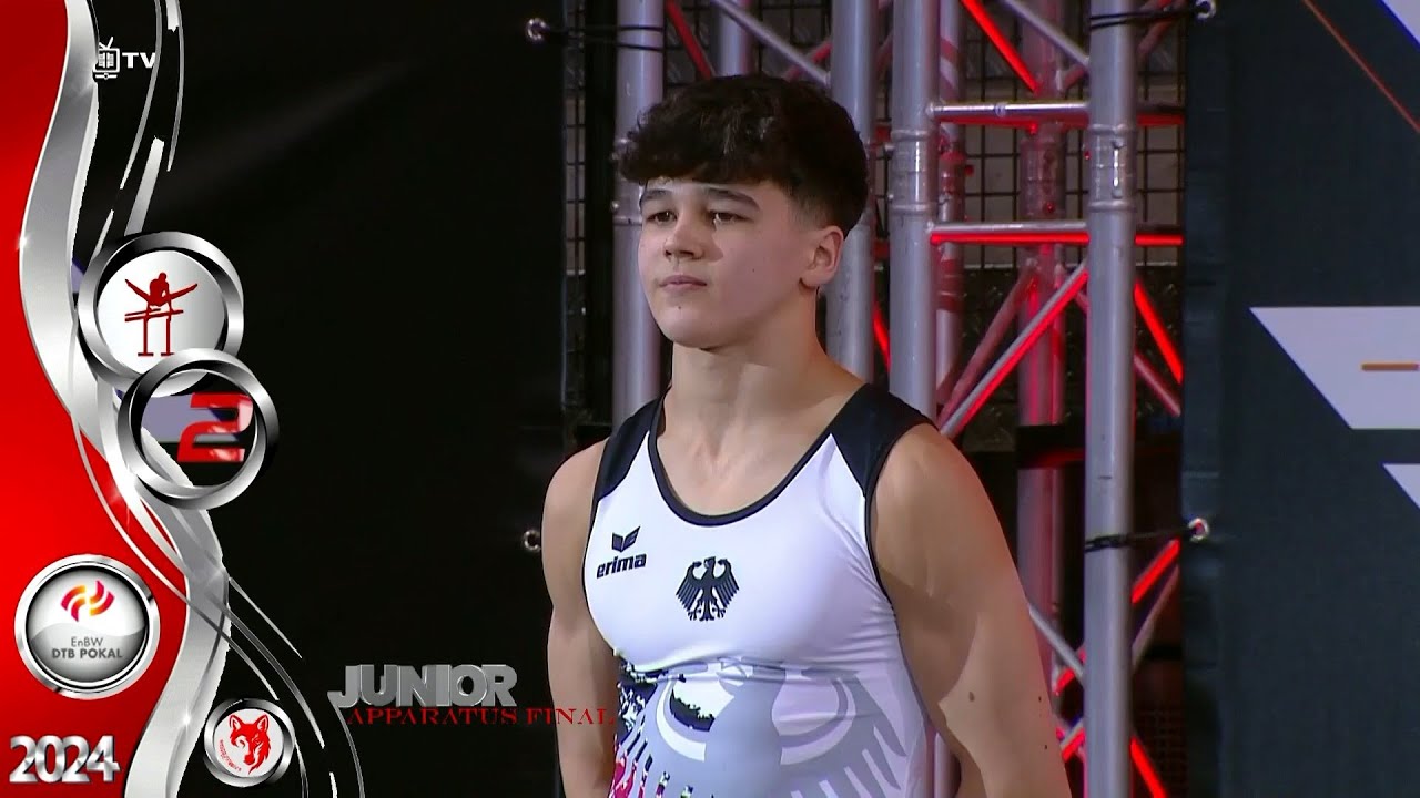 39th EnBW DTB-Pokal. Junior Apparatus Final. 🥈 PB EDER Jonas (GER ...