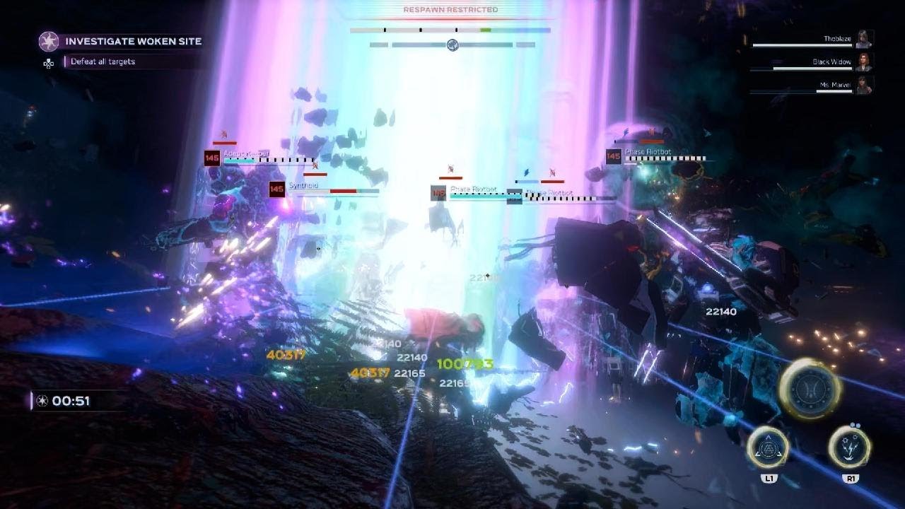 Marvel's Avengers Kate Bishop Sigularity / Bifrost Combo - YouTube