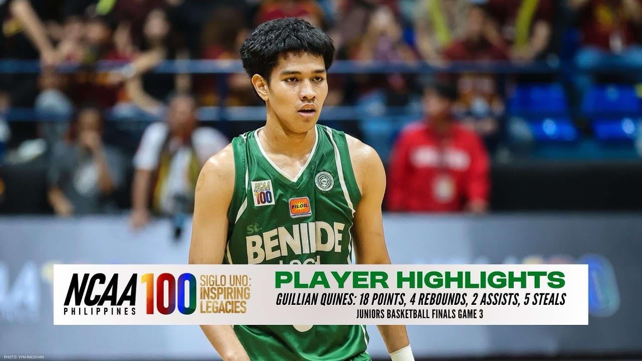 Player Highlights - Guillian Quines (Juniors Basketball Finals Game 3 ...