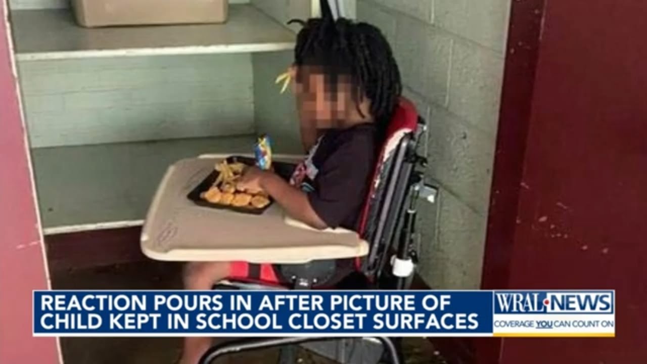 Reaction pours in after picture of child with autism kept in school ...