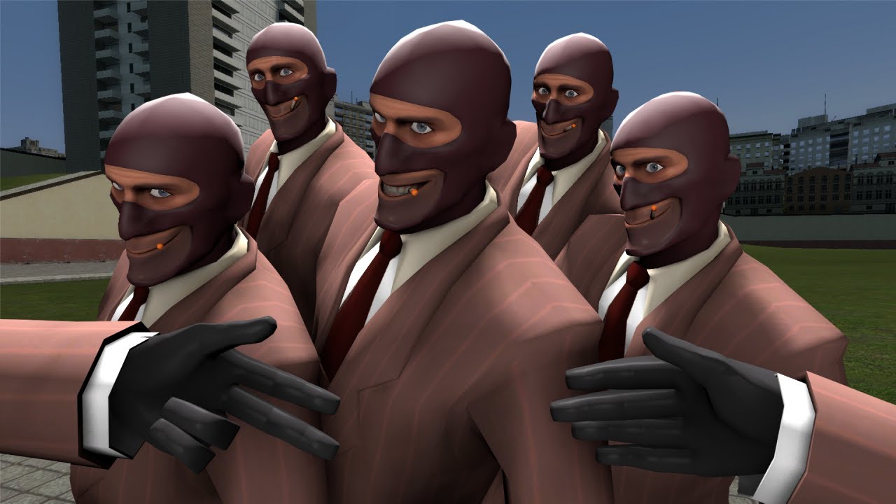 Spy dancing! in gmod - YouTube