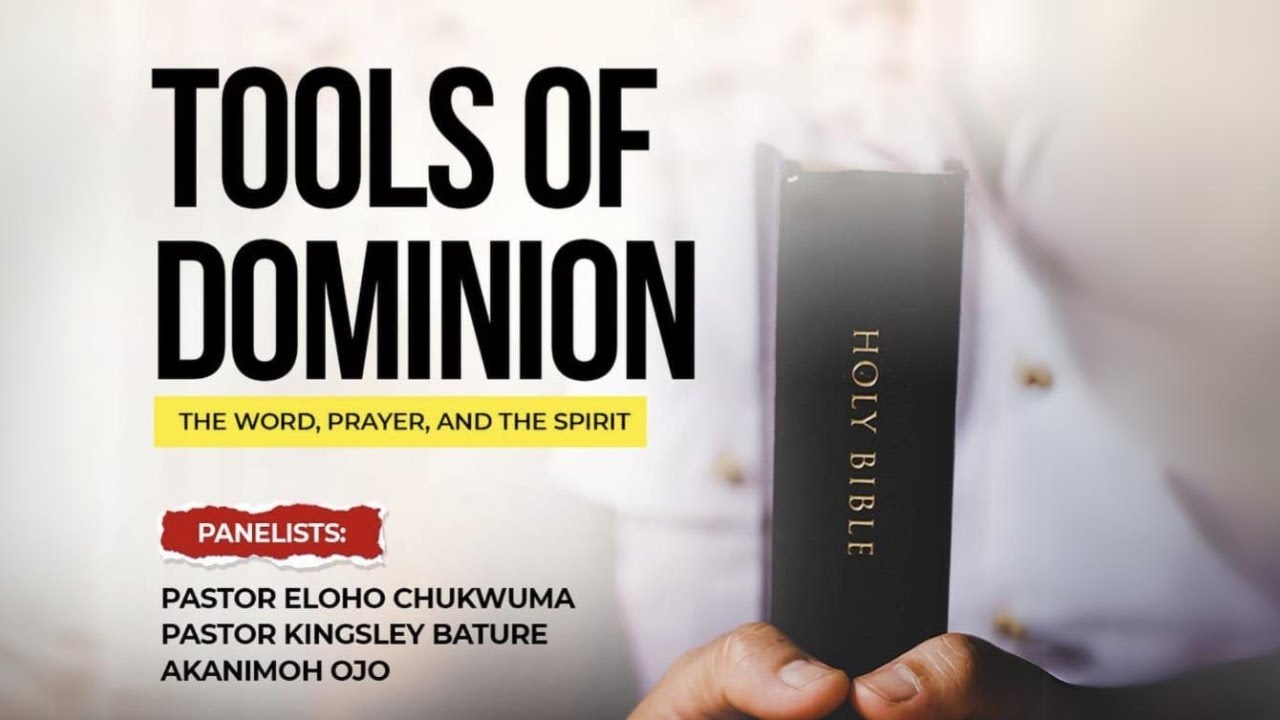 RECHARGE | TOOLS OF DOMINION | THE WORD, PRAYER, AND THE SPIRIT | 7PM ...
