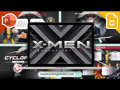 X-MEN EVOLUTION GAME | Free PowerPoint & Google Slides Game for ESL, EFL, and Foreign Languages