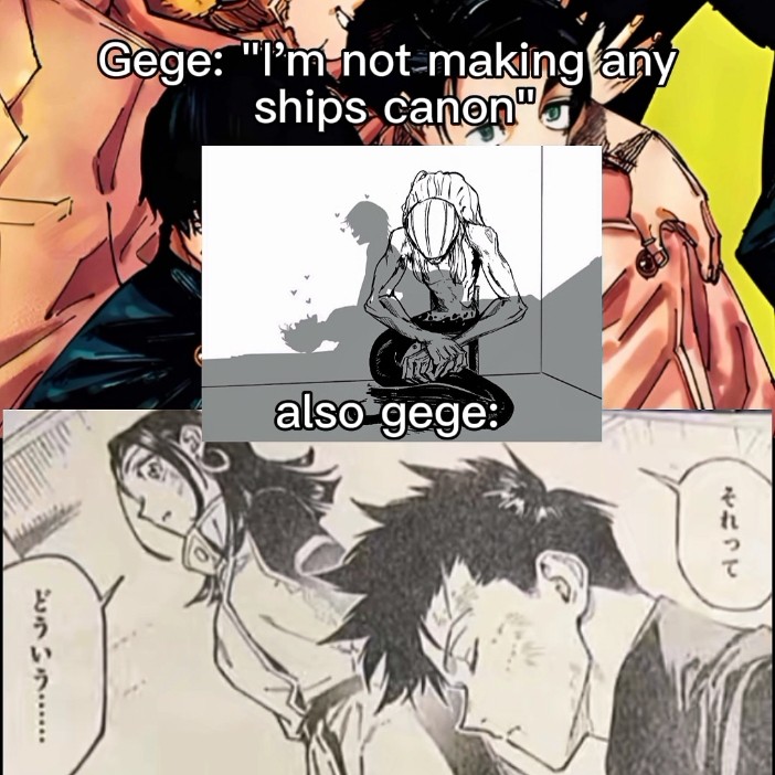 Gege post JJK.. Time for a pointless spin off #jjk #jujutsukaisen # ...