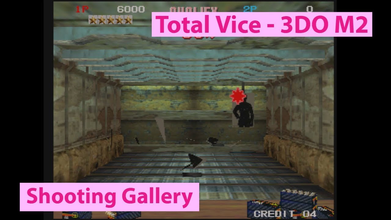 Total Vice Shooting Gallery - 3DO M2 Konami - Video Game Esoterica - EP ...