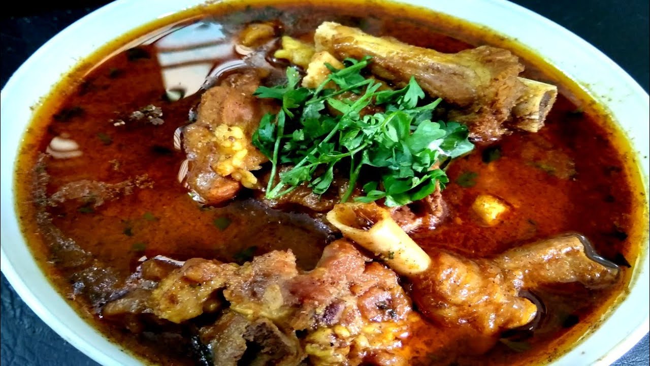 Mutton curry recipe | how to make mutton gravy | khandeshi mutton curry ...