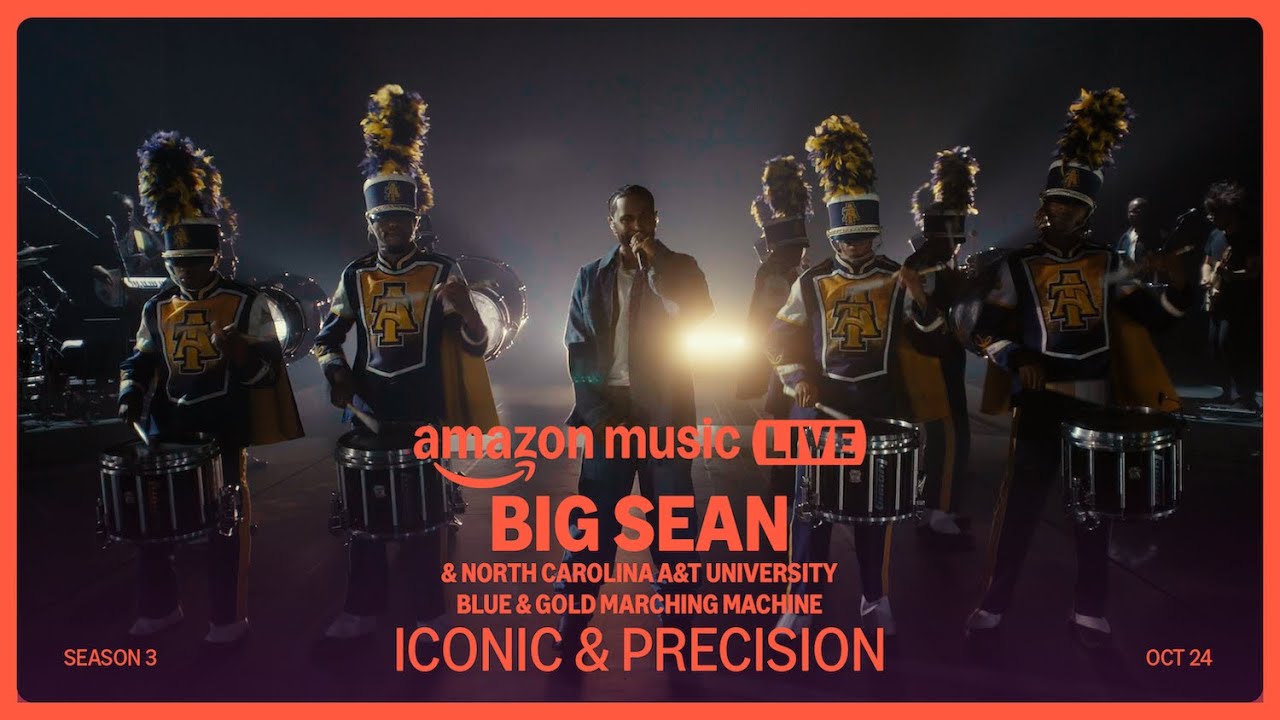 Big Sean - Iconic + Precision w/North Carolina A&T Blue & Gold Marching ...