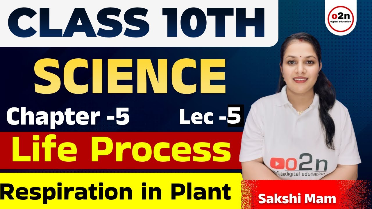 Class 10th || Science || chapter -5th Life Process Respiration in ...