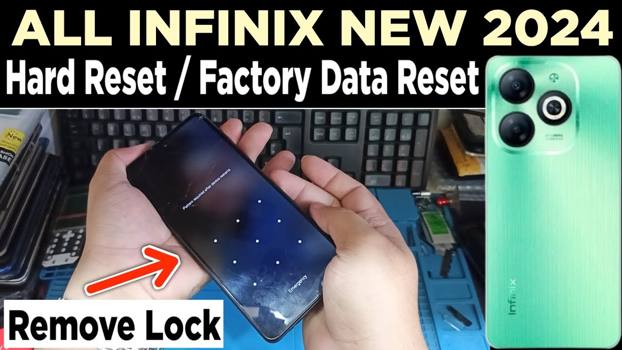 Hard Reset Infinix | Remove Screen Lock Infinix Mobile - YouTube