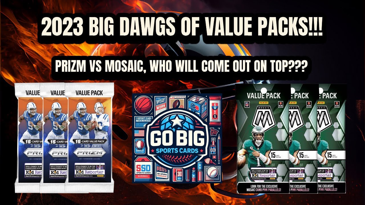 2023 Panini Prizm vs. Mosaic: The Ultimate Value Showdown! - YouTube