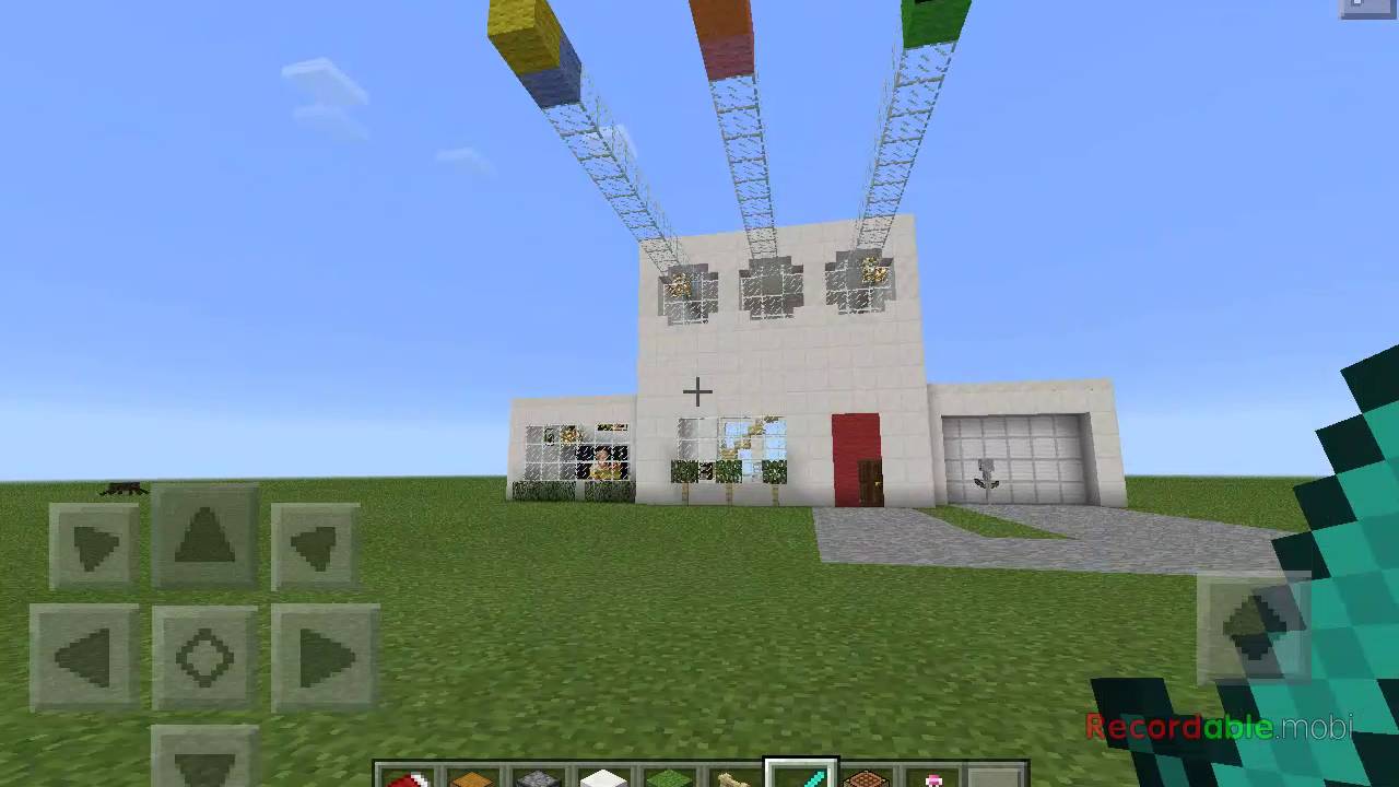 The powerpuff girls house in minecraft - YouTube