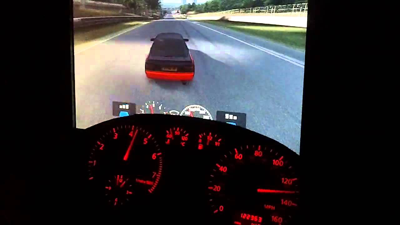 LFS Outgauge Audi A4 B5 cluster - YouTube