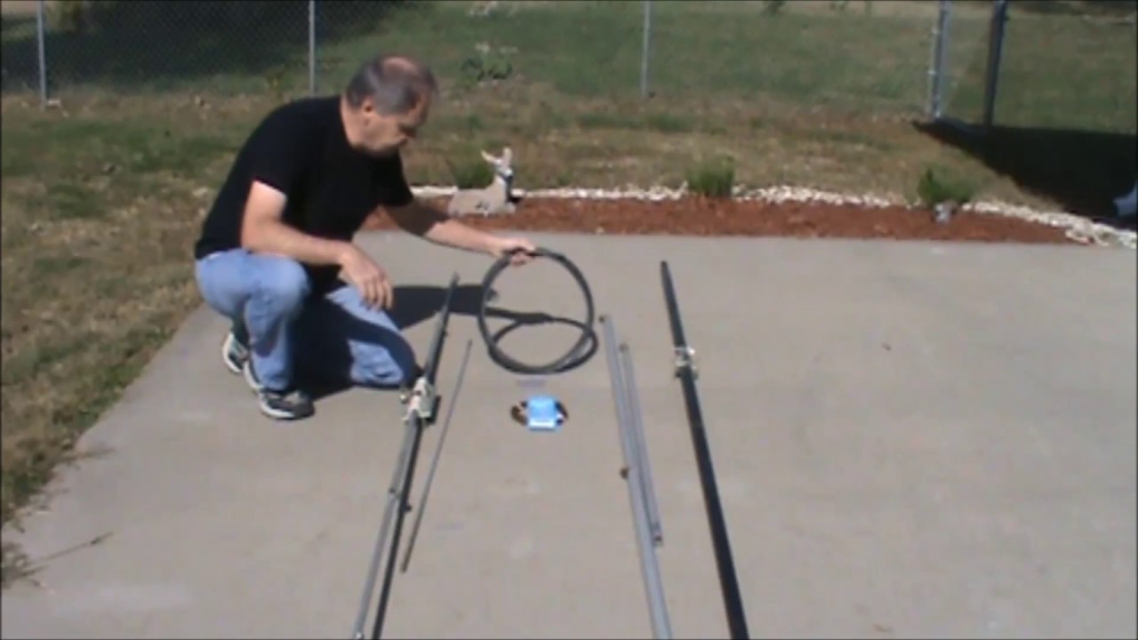 20 Meter Delta Loop Antenna, Part 1 of 7 - YouTube