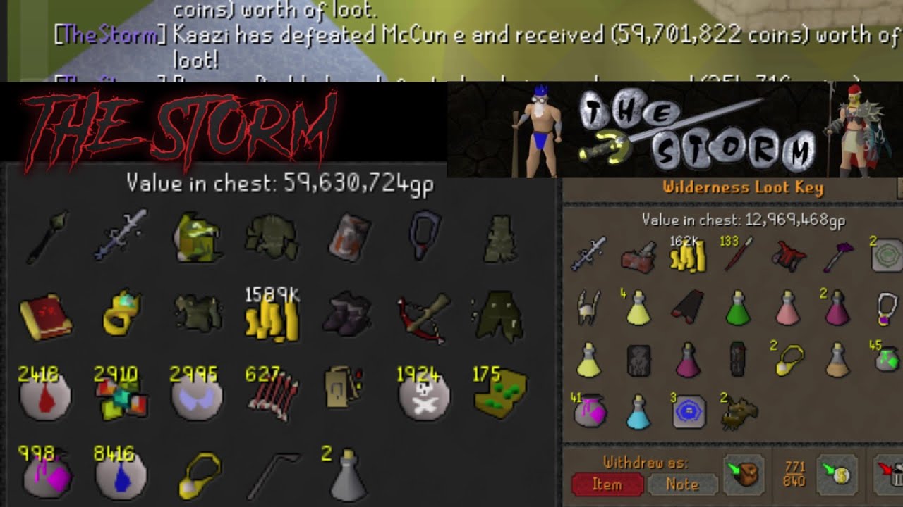 #THESTORM Baits McCune for 60M FT INFLICTION FOR AGS & WESTHAM (OSRS ...