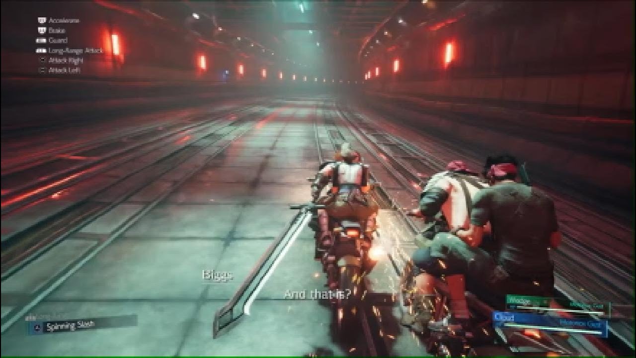 FF7 Intergrade - CH4 Bike+Fight Guide (Normal Mode Speedrun) - YouTube