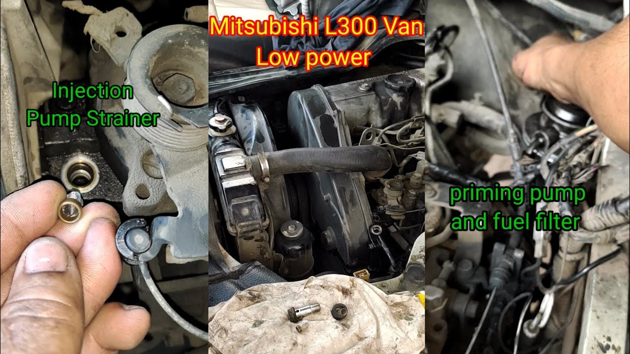 Mitsubishi L300 4D56 Low power - YouTube