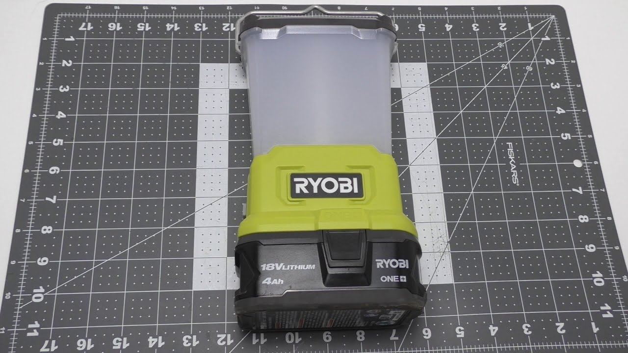 RYOBI ONE+ 18V LED Area Light Review - YouTube