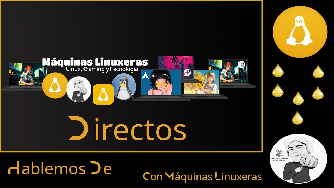 Hablemos de Linux Montando Manjaro Hyprland ML4W en directo prueba en ...