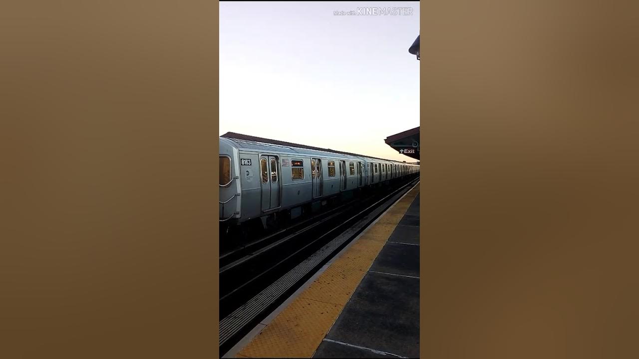 BMT Canarsie Line Brooklyn Manhattan Bound R143 R160A L trains action at Sutter Avenue part 2 ...