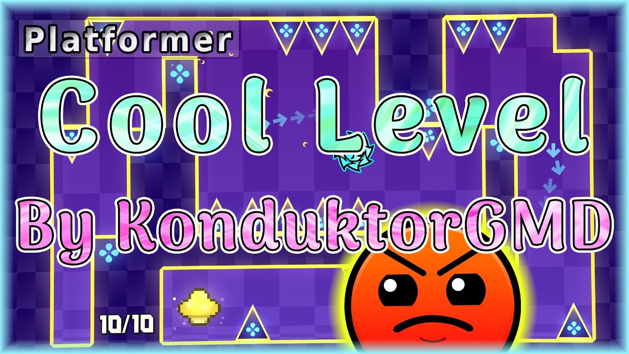 Cool Level (By KonduktorGMD) | Geometry Dash - YouTube