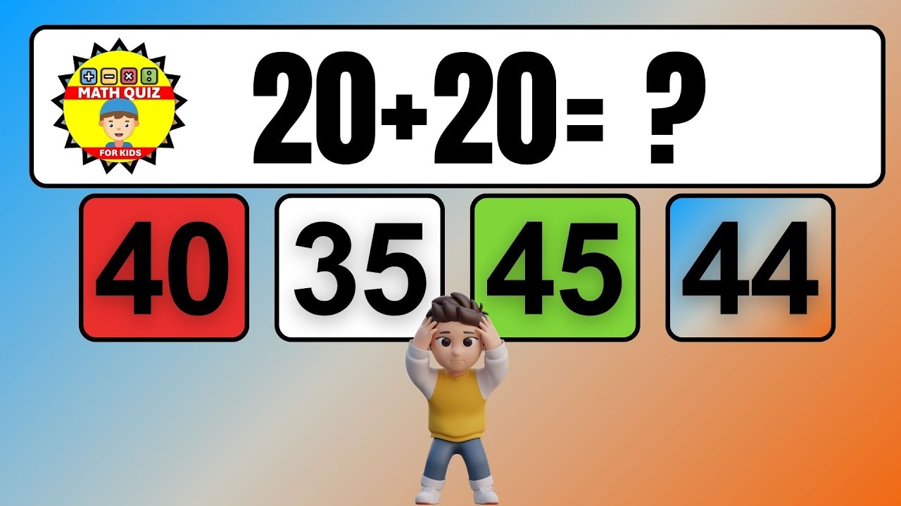 Can YOU Pass this 20 Question Math Challenge? - YouTube