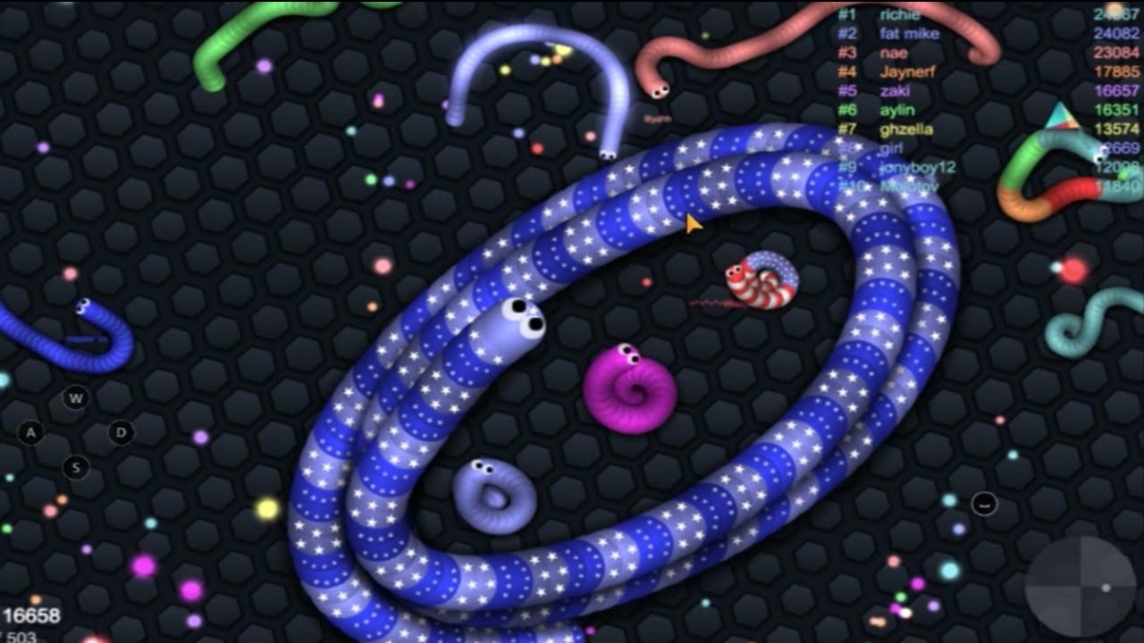 Slither.Io Snake Game full Game Play 1 | Snake Games | Play Snake ...