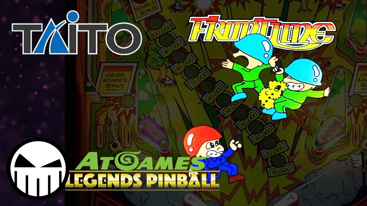 Front Line - AtGames Legends Taito Pinball - YouTube