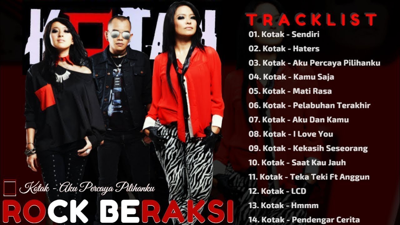 KOTAK BAND FULL ALBUM - 18 LAGU TERBAIK DARI KOTAK - YouTube