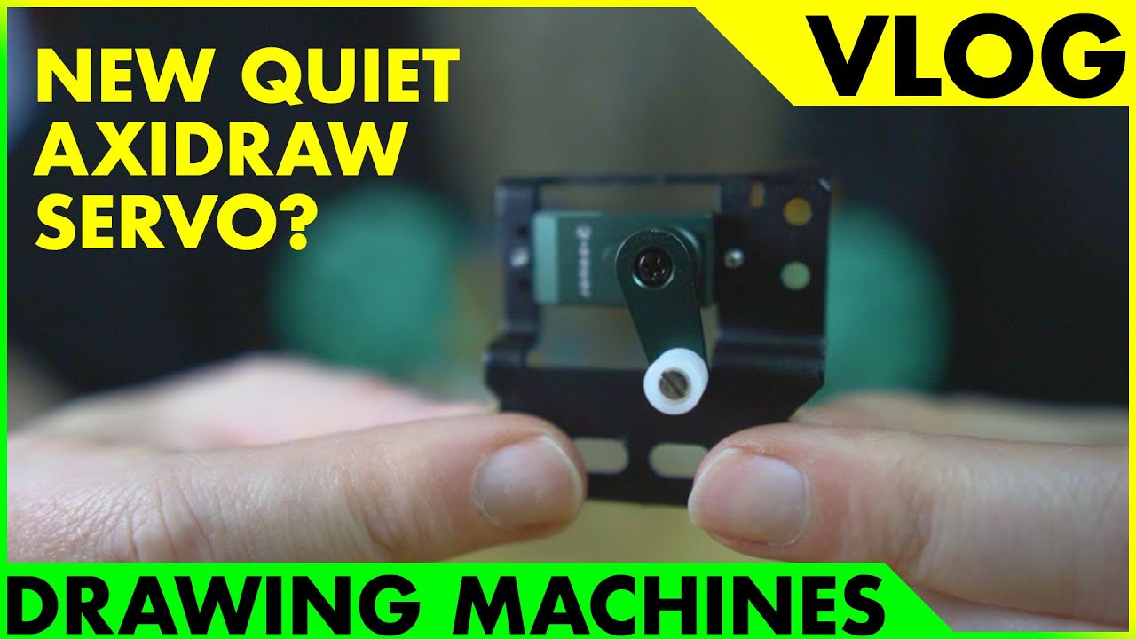 Quick review of the new AxiDraw Coreless Servo Upgrade Kit | Unboxing ...