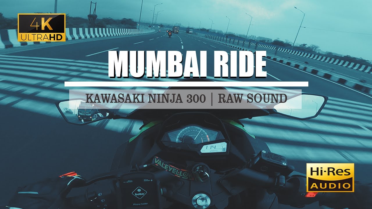 Mumbai Bike Ride with 50 plus Kawasaki Bikes | Kawasaki Ninja 300 ...